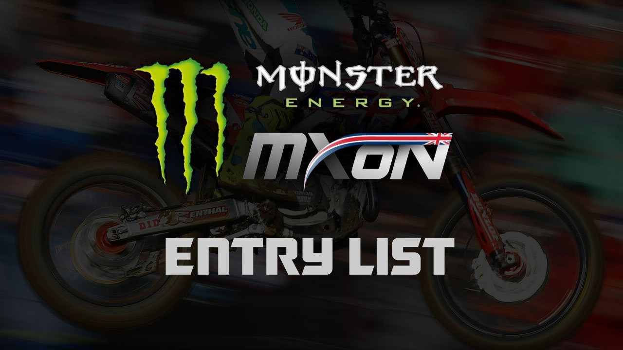 2024 Motocross of Nations Entry List MXDN Riders at Matterley Basin ...